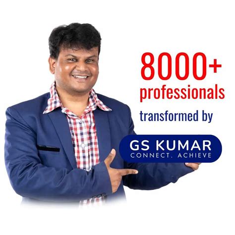 gs kumar linkedin trainer