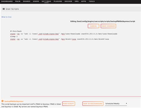 Unraid To Remote Unraid Backup Server With Wireguard And Rsync — Spx Labs