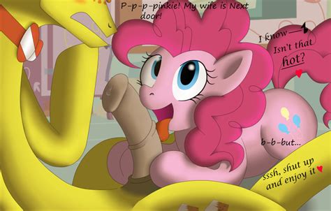 Rule 34 2013 Blue Eyes Bow Tie Carrot Cake Mlp Cheating Collaboration Cutie Mark Duo English