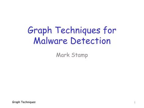 PPT Graph Techniques For Malware Detection PowerPoint Presentation Free Download ID