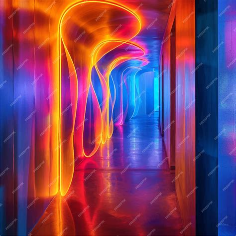 Curl Swirl Spiral Wavy Smooth Inspiration Gradient Flowing Glowing