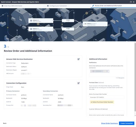 Portal Connecting To Aws Direct Connect Equinix Product Documentation