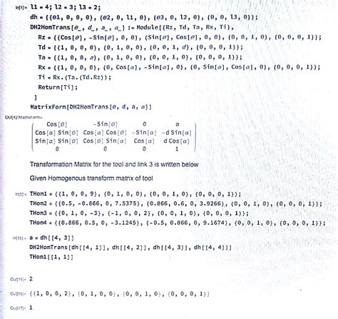 Solved This Exercise Focuses On The Inverse Pose Kinematics Solution