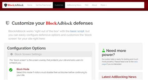 best free js adblock detection scripts for the web designmodo