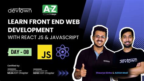 Live Day 08 Learn Front End Web Development With React Js And Javascript Complete In 7