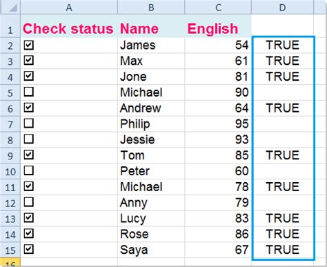 How To Sum Count Checked Checkboxes In Excel