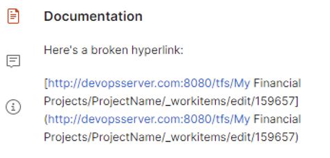 Collection Documentation Broken Hyperlink Support For Spaces · Issue
