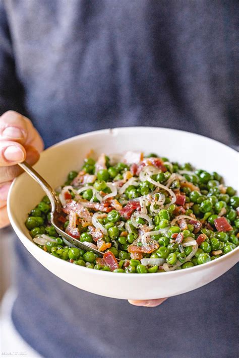 Green Peas And Bacon Recipe How To Cook Green Peas — Eatwell101