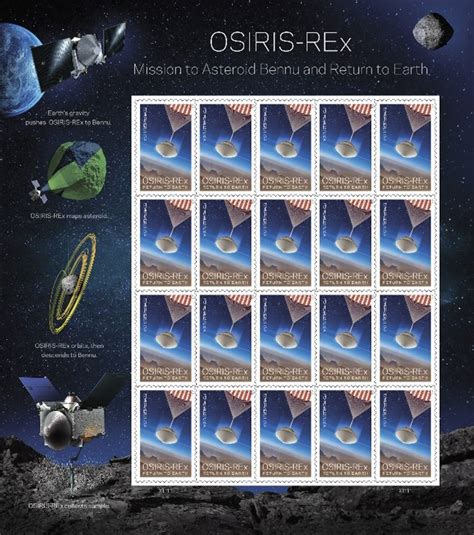 Osiris Rex Lands In Your Post Office Newsroom
