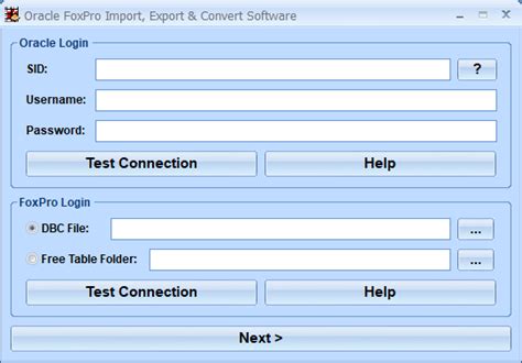 Oracle Foxpro Import Export And Convert Software