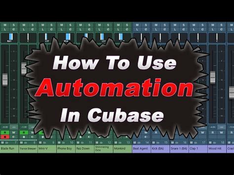 free video how to use volume automation in cubase from one man and his