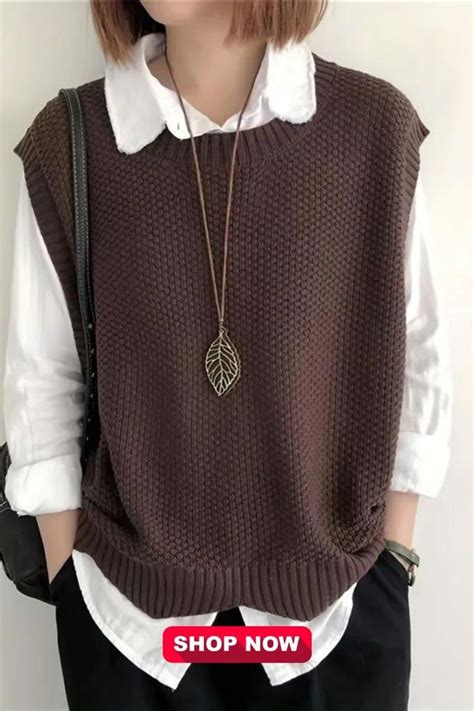 Sleeveless Sweater Vest Artofit