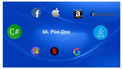 Leetcode 66 Plus One Java C Youtube