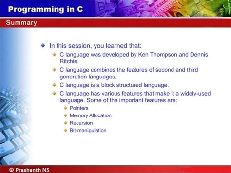 C Programming Unit 01 Ppt