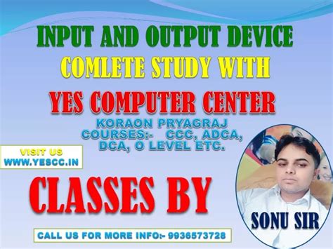 Ppt Ycc Input And Output Device Powerpoint Presentation Free