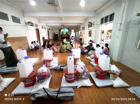 မြန်မာနိုင်ငံကြက်ခြေနီအသင်းမှ စစ်ကိုင်းတိုင်းဒေသကြီးအတွင်းရှိ မြို့နယ် ၄ မြို့နယ်မှ စစ်ဘေးရှောင