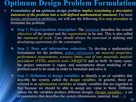 Lecture 2 Basic Concepts Of Optimal Design And Optimization Techniques