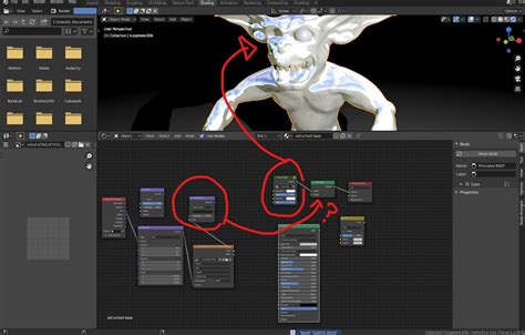 How Would I Add A Normal Or Bump Map To Another Node Without Destroying