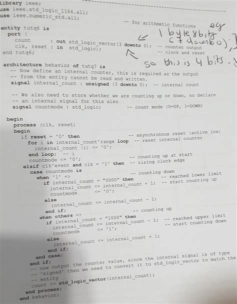 Solved Library Ieee Use Ieee Std Logic All Use Chegg