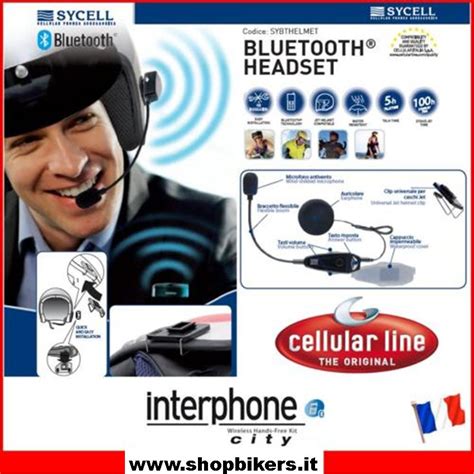 Intercom Bluetooth Cellular Line