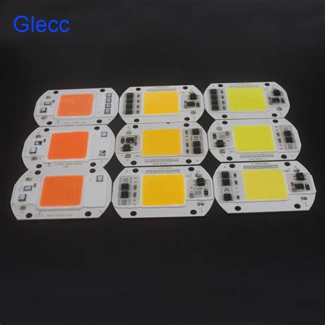 Led Cob Chip V V W W W W W Led Bulb Lamp Input Smart Ic Flood Light Spotlight
