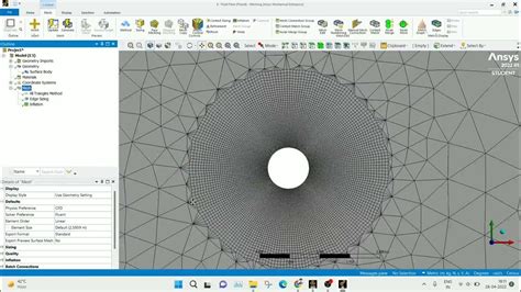ansys meshing tutorial inflection ansys meshing for circular cylinder meshing tutorial