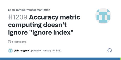 Accuracy Metric Computing Doesnt Ignore Ignore Index · Issue 1209