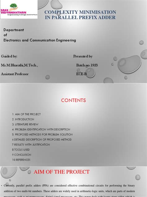 Doc Reducing The Hardware Complexity Of A Parallel Prefix Adder Pdf Logic Gate Microprocessor