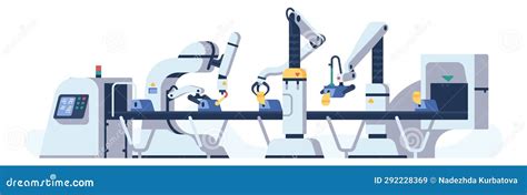 Assembly Line Automatic Industrial Production Process Manufacturing Conveyor Automated