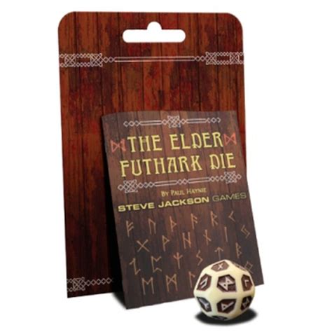 The Elder Futhark Die Game Nerdz