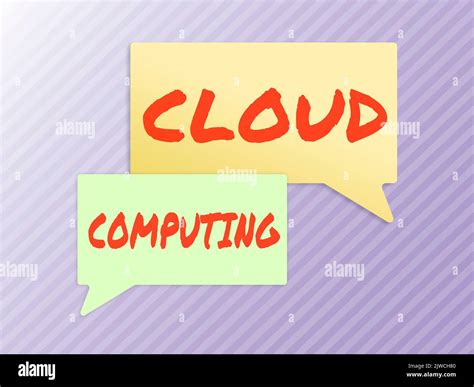 Writing Displaying Text Cloud Computinguse A Network Of Remote Servers Hosted On The Internet