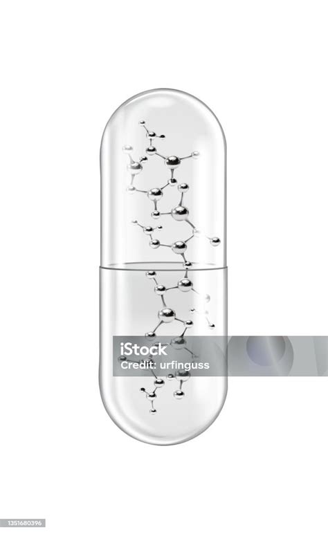 내부 하이라이트와 분자투명 캡슐 벡터 일러스트레이션 알약에 대한 스톡 벡터 아트 및 기타 이미지 알약 약품 캡슐 초현대적 Istock