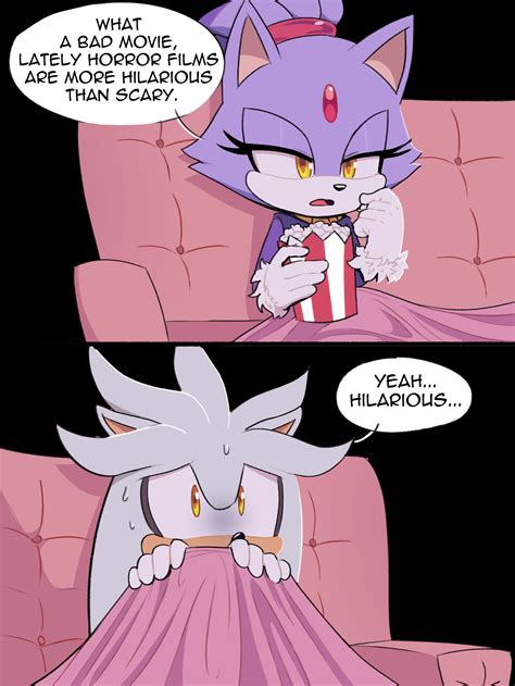 Blaze The Cat And Silver The Hedgehog Sonic Drawn By Toonsite Danbooru