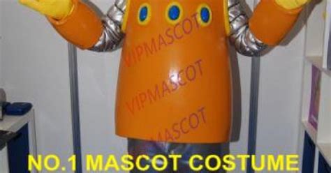 Brainpop Moby Robot Mascot Costume Adult Size Hot Cartoon Character