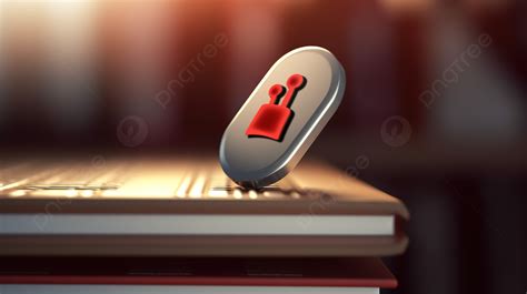 Bookmark Button In Focus With Hand Cursor Hovering Over It 3d