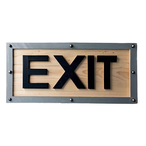 Exit Png Images 100