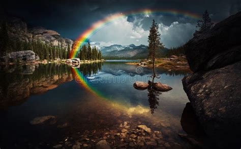 Rainbow Ai Stock Illustration Illustration Of Digitalart 272743553