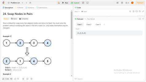 Sundaram Prince Kumar On Linkedin Day Swapnodesinpairs Sundaramprince Leetcode Javacoding