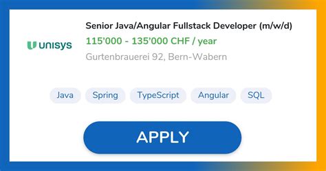 swissdevjobs on linkedin senior java angular fullstack developer m w