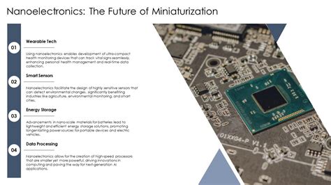 Nanoelectronics The Future Of Miniaturization PPT Example ST AI SS PPT