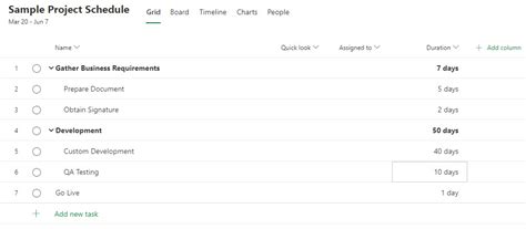 How To Import A Microsoft Project Schedule Into Project For The Web