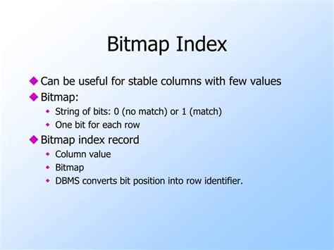 Ppt Bitmap Indexing Powerpoint Presentation Free Download Id3872879