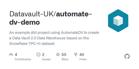 dbtvault snowflakedemo pipfile at master · datavault uk dbtvault snowflakedemo · github