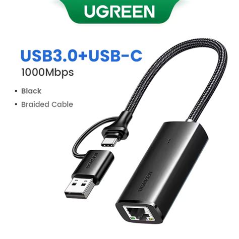 Ugreen Usb Ethernet Adapter Powerspike Pc
