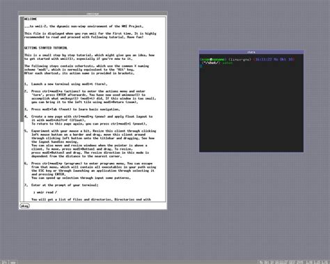 window manager wmii linuxcommunity