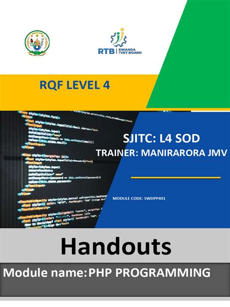 Php Programming Lo1 L4 Swd Notes Pdf Php Networking