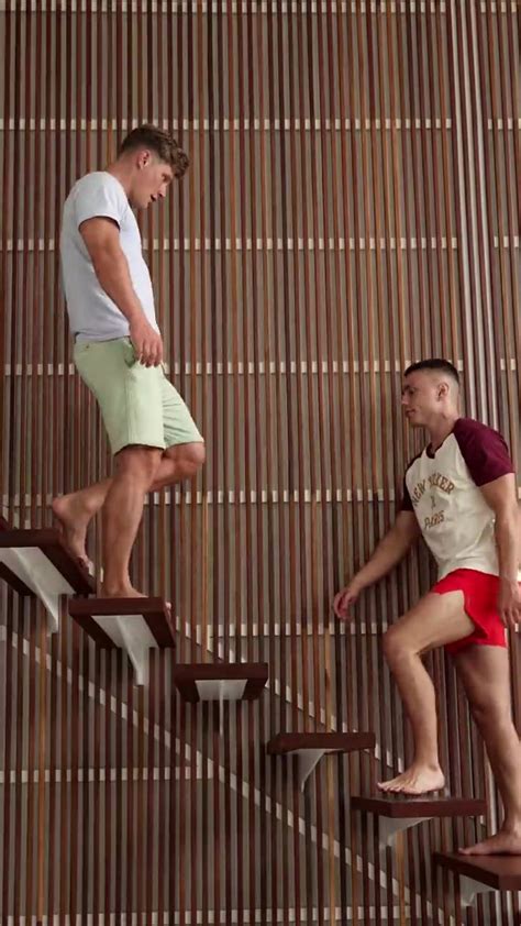 Two Guys On Stairs Fucking ThisVid Com