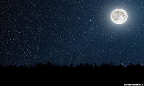 عکس ماه برای بک گراند لپ تاپ