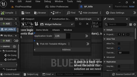 Unreal Engine UI Scaling Application GUI Scaling Sinan Isler WordPress Developer