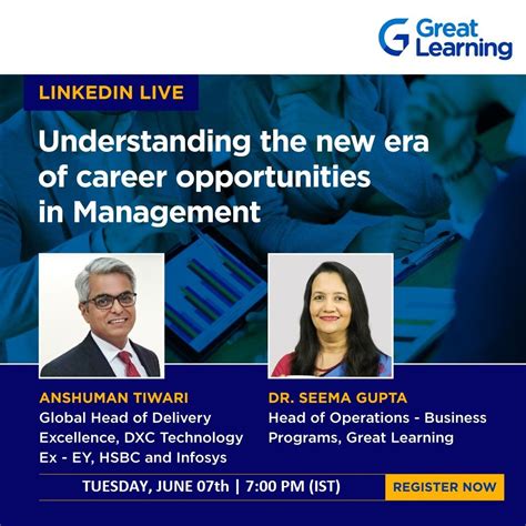 great learning on linkedin bussinessmanagement greatlearning onlinelearning livesession